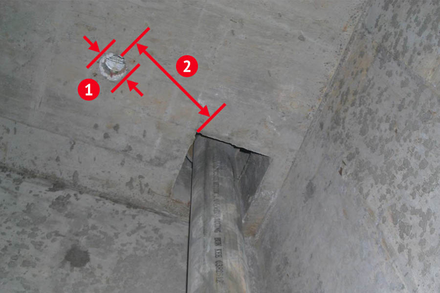 Formation of an opening in a floor slab - Buildings Department